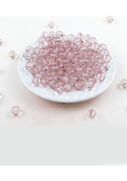 10 mm Lila Akrilik Boncuk Aksesuar Takı Malzemesi (25 Gram) Fiyatı