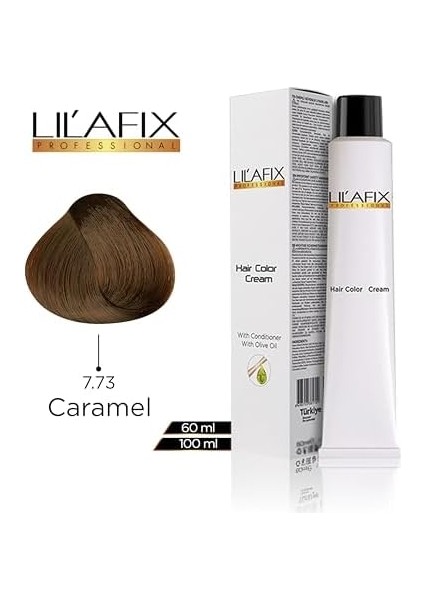 Tüp Saç Boyası 60 ml 7.73 Karamel (2 Paketi) Fiyatı