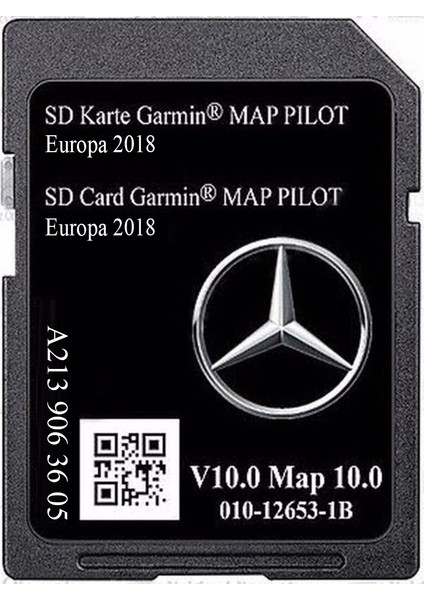 OEM Garmin Map Pilot SD Card 2018 Türkiye ve Avrupa Haritası Fiyatı