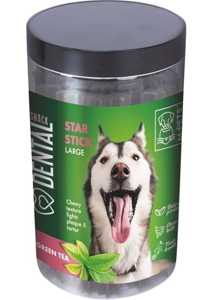 Dental Snack Green Tea Star Stıck Large Ödül 510GR Fiyatı