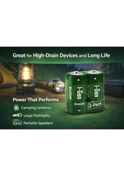 Al-Kar Ticaret Batteries R20 Ecocell D Boy Pil 1.5V Büyük Fiyatı
