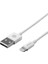 Microcell MCIP-12B 29992 Lightning Şarj Kablosu - Beyaz - 1 Fiyatı