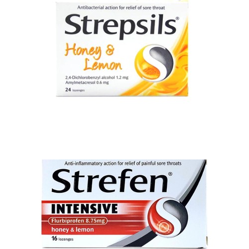 Strepsils Bal & Limon 24 Pastil & Strefen Bal & Limon 16 Fiyatı