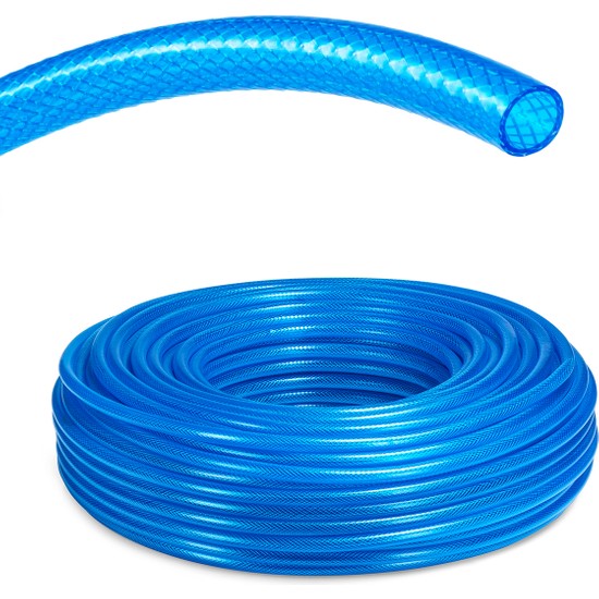 Çelik Pvc Şeffaf Örgülü Hortum 5/8 (16MM) 100 Metre Fiyatı