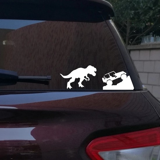 Qiuhong Shop 3 BEYAZ-QT295-C Stili S Beden Araba Sticker Fiyatı