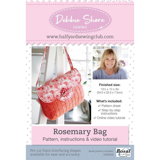 Rosemary Bag (Debbie Shore Sewing Patterns) - Debbie Shore Kitabı