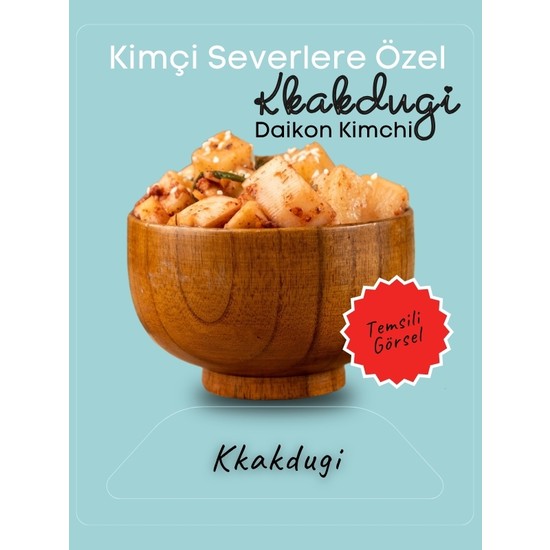 Kbap Food Kkakdugi 250 Gr. / Kore Kimchi Çeşidi Fiyatı