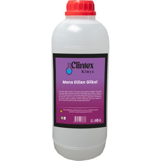Clintex Kimya Mono Etilen Glikol (CH2OH) Meg 1 kg Fiyatı