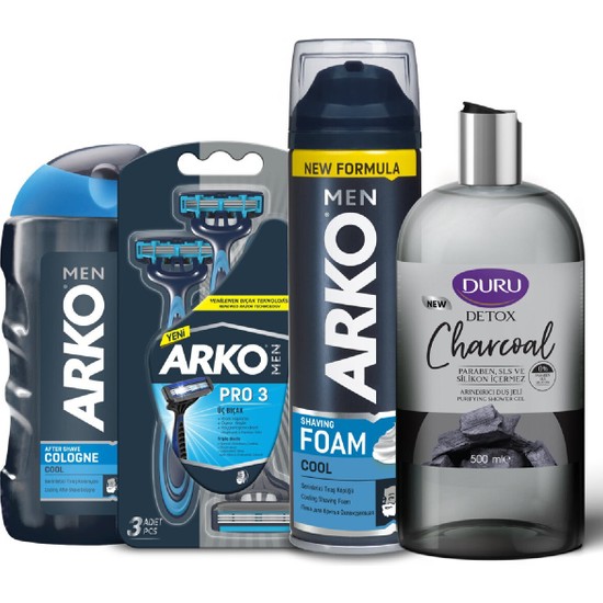 Arko Men Men ve Duru Erkek Bakım Seti Fiyatı - Taksit Seçenekleri