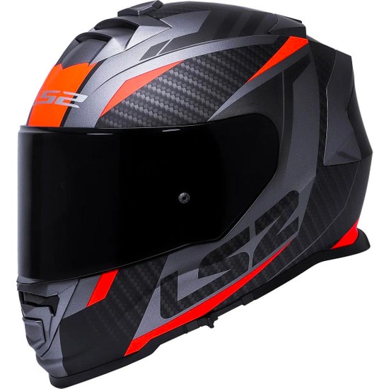 Ls2 Storm 2 Racer Full Face Motosiklet Kaskı Şeffaf + Siyah Fiyatı