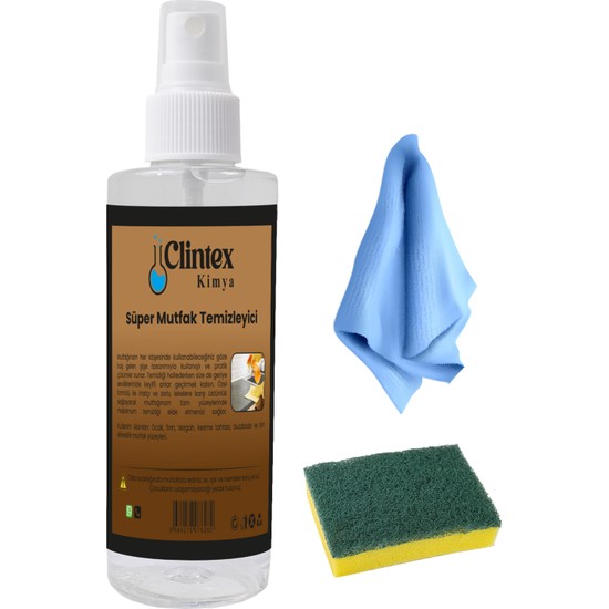Clintex Kimya Süper Mutfak Temizleyici Set 200 ml Fiyatı