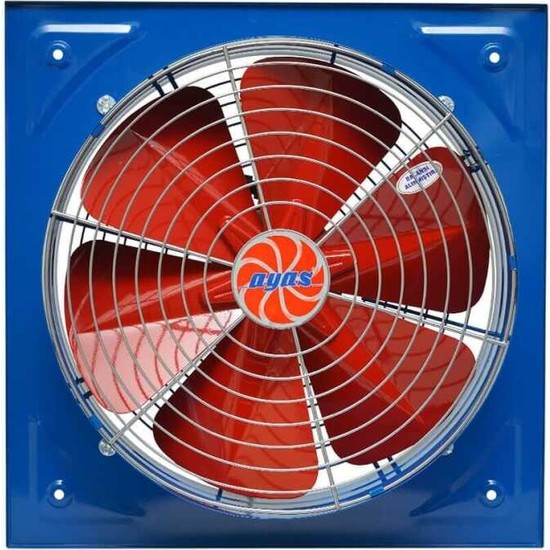 Ayas 45 cm Kare Sanayi Tipi Aspiratör 220 Volt Monofaze Fiyatı