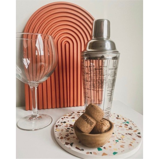 Orange Atelier Arch Büyük Beton Dekoratif Sunum ve Servis Fiyatı