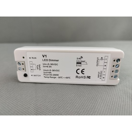 V1 LED Dimmer Anahtarı 12V 24V 36V 5V Dc - Karartma Kontrol Fiyatı