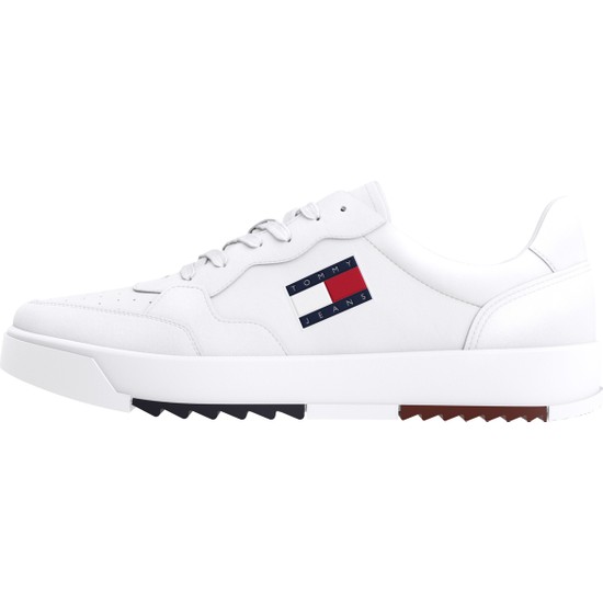 Tommy Hilfiger Beyaz Erkek Sneaker Tjm Retro Ess Fiyatı