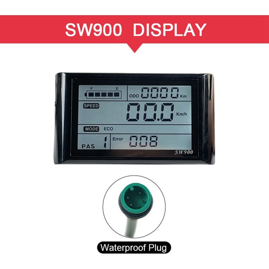 Rhythmic Ebike SW900 LCD Ekran Kontrol Elektrikli Bisiklet Fiyatı