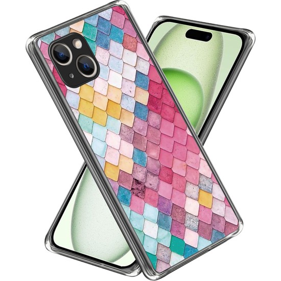 Forestl Digital iPhone 15 Plus Kasa Yumuşak Tpu Desen Baskı Fiyatı