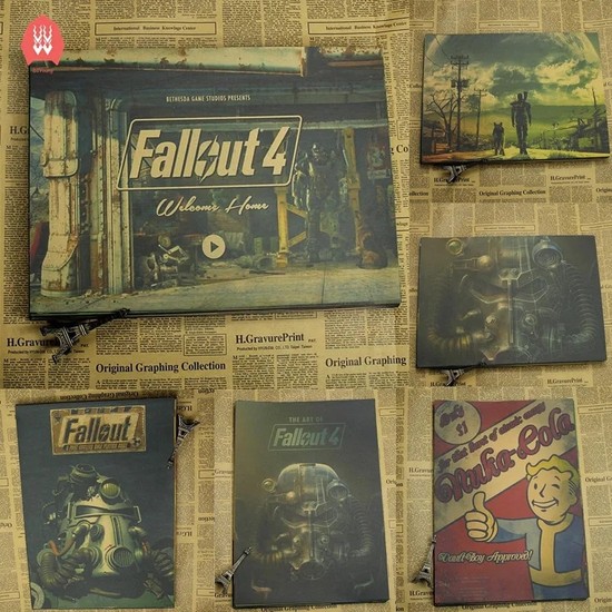 Qiuhong Shop 3 Stil 17 Stili Vintage Fallout 3 4 Oyun Fiyatı