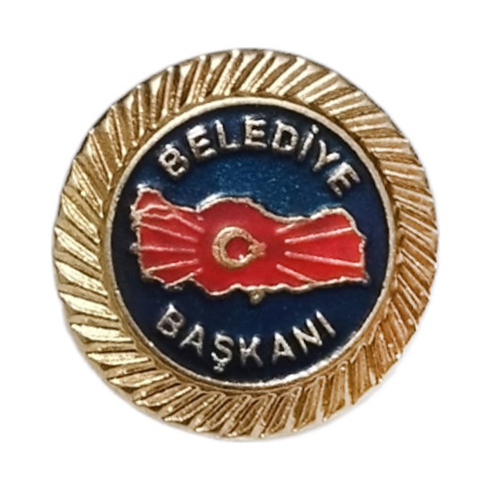 Hiçdurmaal Belediye Başkanı Yaka Rozeti 1 Adet Fiyatı