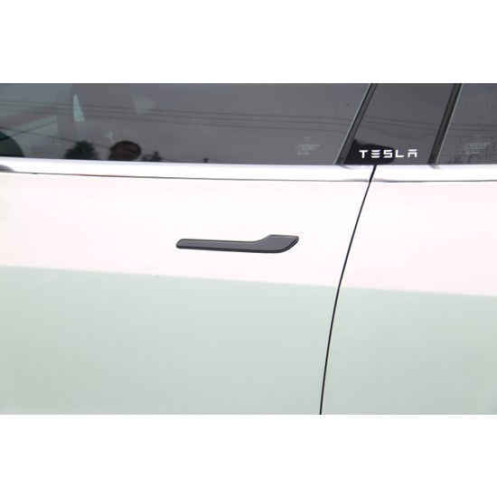 V-Tes Tesla Model Y / 3 Kapı Kolu Kaplaması Parlak Karbon Fiyatı