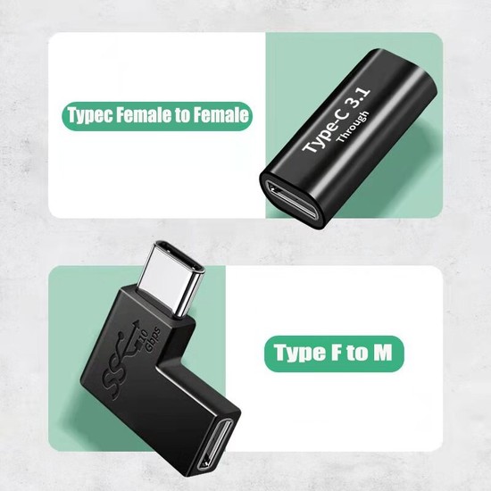 Scentu USB 3.1 Tip C Adaptör Dirsek Dönüştürücü USB C Şarj Fiyatı