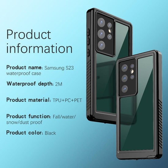 Yihang Boutique Samsung Galaxy S23 Ultra IP68 Su Geçirmez Fiyatı