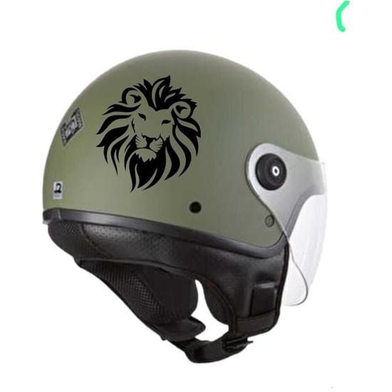 Eyba Sticker Motosiklet Kask Aslan Sticker Yamaha Ybr Venom Fiyatı