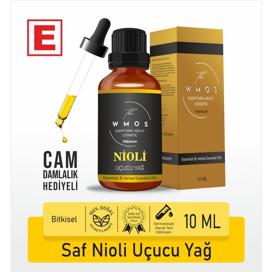 Wmos Nioli Uçucu Yağı Saf Sertifikalı Seyreltilmemiş Fiyatı
