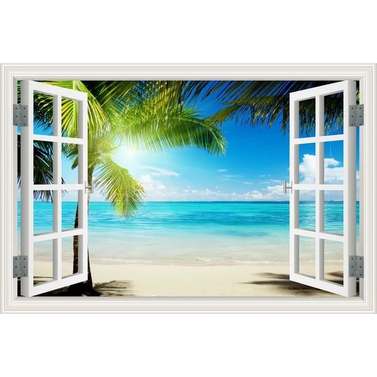 Qiuhong Shop 3 No.12 Tarzı 24X36INÇ 60X90CM Modern Yaz Plaj Fiyatı