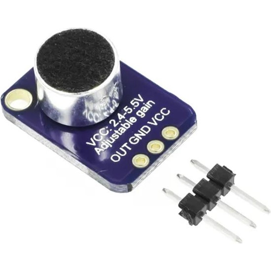 TLS Robotik GY-MAX4466 Ses Sensörü Modülü Elektret Mikrofon Fiyatı