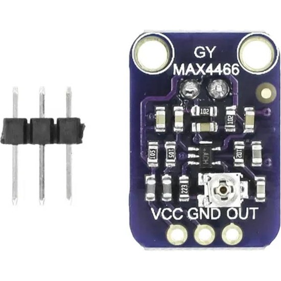 TLS Robotik GY-MAX4466 Ses Sensörü Modülü Elektret Mikrofon Fiyatı