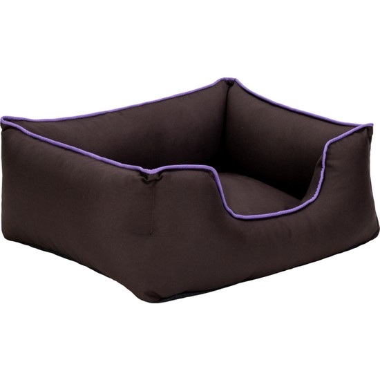 Pet Comfort Alpha Kedi ve Köpek Yatağı Kahverengi W Mor Fiyatı