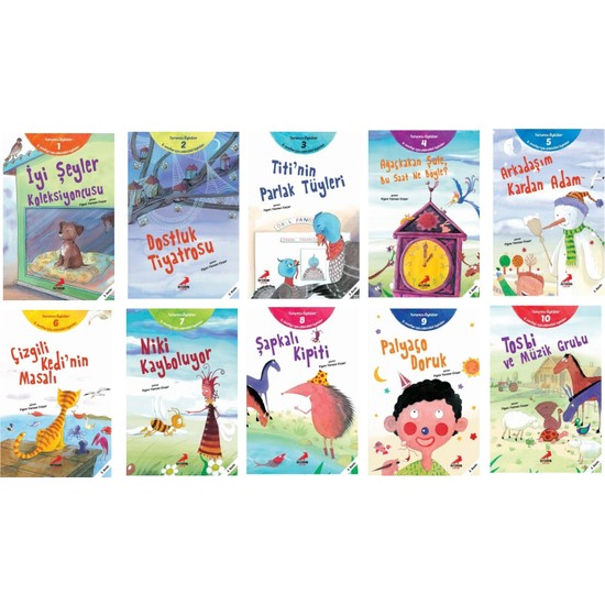 Erdem 2. Sınıflar İçin Turuncu Öyküler - Hızlı Okuma - Figen Kitabı