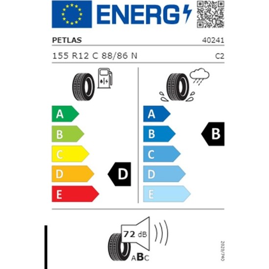 Petlas 155 R12C 88/86N Tl 8Pr Full Power Pt825 Plus Yaz Fiyatı