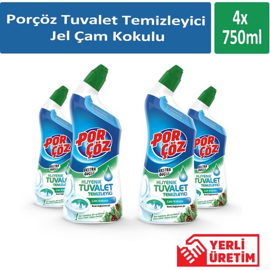 Por z Tuvalet Temizleyici Jel am Kokulu 750 Ml X 4 Adet Fiyat Por z Tuvalet Temizleyici Jel am Kokulu 750 Ml X 4 Adet Fiyat