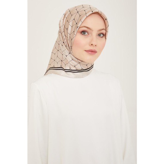 Armine Ipek Eşarp 9166D-80- 2024 Yaz Ipek Twill Fiyatı