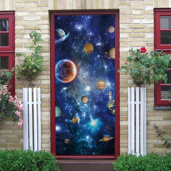 Qiuhong Shop 3 JMT-666 Stili 90X200CM Yıldız Tablosu Duvar Fiyatı