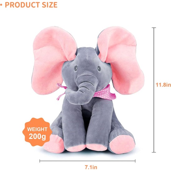 Szjiede Animasyonlu Fil Oyuncakları, Kulakları Hareket Eden Fiyatı