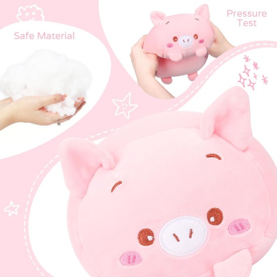 Szjiede 8 Inç Sevimli Pembe Domuz Peluş Doldurulmuş Hayvan Fiyatı