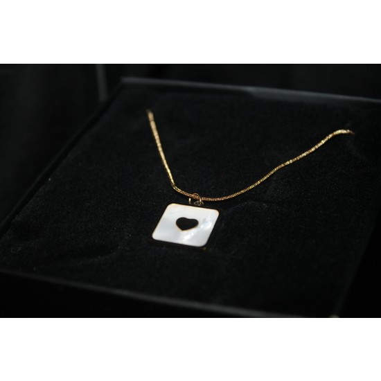 Jazzy Jewelry Kare Kalp Kolye Fiyatı - Taksit Seçenekleri