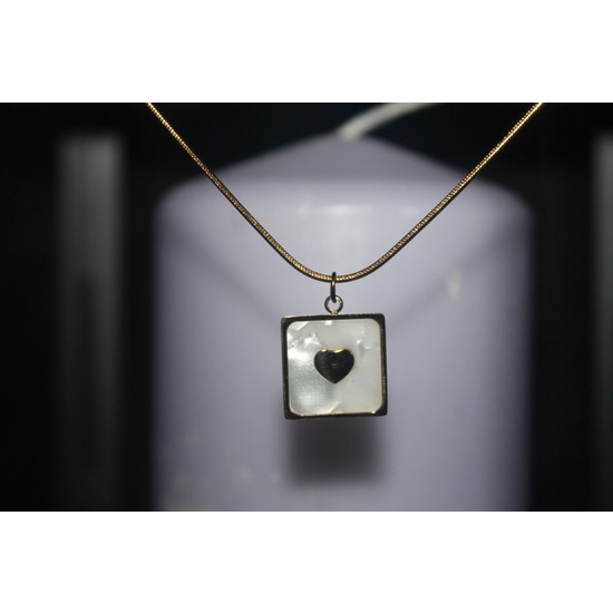 Jazzy Jewelry Kare Kalp Kolye Fiyatı - Taksit Seçenekleri