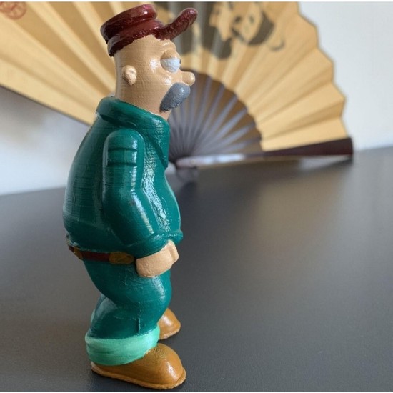 Scruffy Scruffingtion Futurama Chracter Figure Figür 15 cm I Fiyatı