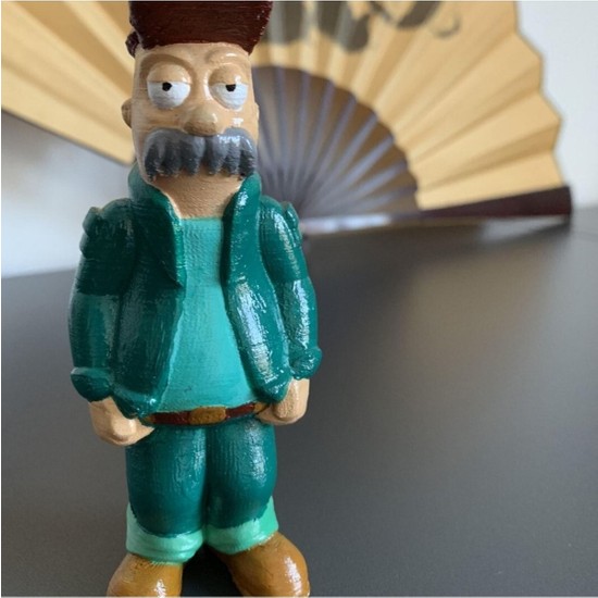 Scruffy Scruffingtion Futurama Chracter Figure Figür 15 cm I Fiyatı