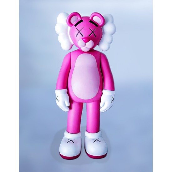 Ayyıldız Luxury Kaws Pembe Panter Character Figure Boyalı Fiyatı
