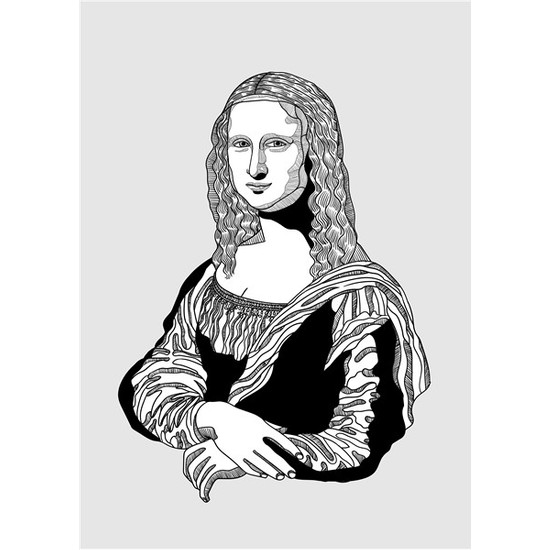 Movas Sanat Mono Lisa | Elmas Mozaik Tablo | Mozaik Puzzle Fiyatı