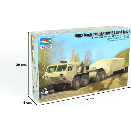 Trumpeter 07177 1/72 Ölçek M983 Çekici ve An/tpy-2 x Bant Fiyatı