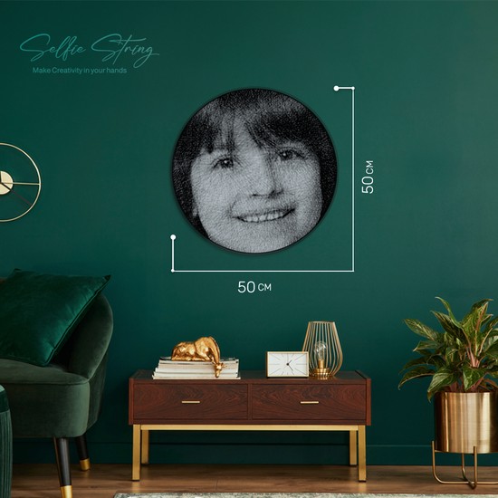 Selfie String Iplik Çizim ile Fotoğrafınızı Sanat Eserine Fiyatı