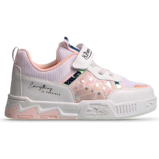 Mp One Skyrunner Çocuk Velcro Beyaz-Pembe Sneaker Fiyatı
