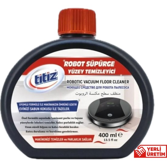 Titiz Robot Süpürge Deterjanı Yüzey Temizleyici 400 ml Fiyatı