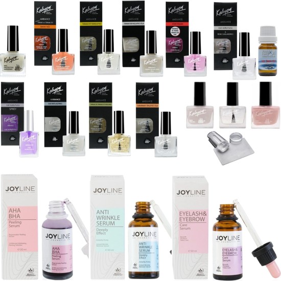 Kalyon Tırnak Bakım Seti+Joy Line 3'lü Set Fiyatı